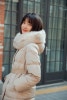 여성 롱 패딩 헤지스 레이디스 런던투서울 서울여자 캠페인에서 구스다운 점퍼 반했다 네이버 블로그